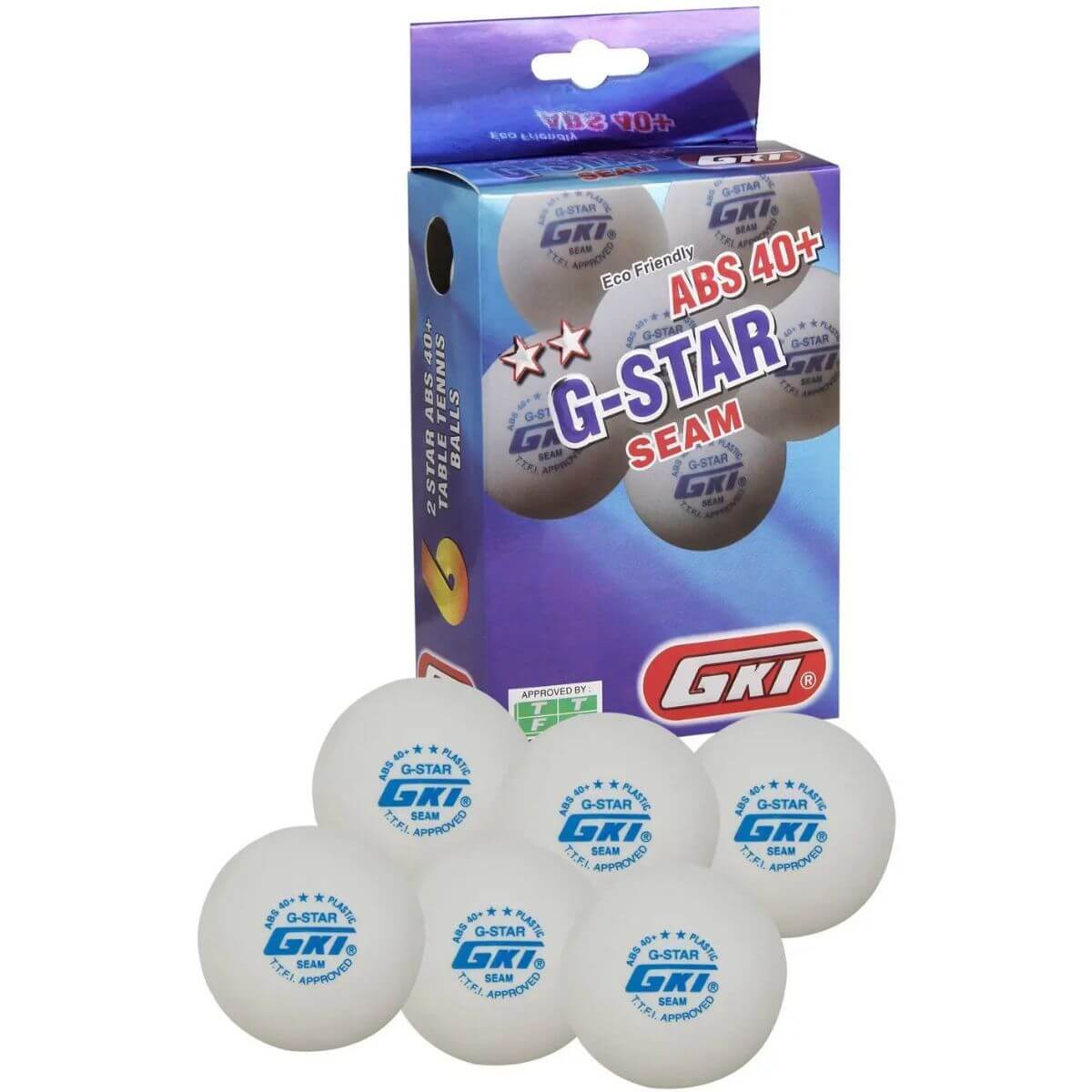 GKI G-Star 2 Star Table Tennis Ball (Pack of 3) – Sportswing.in