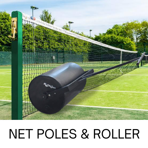 Tennis Net Poles & Roller – Sportswing.in