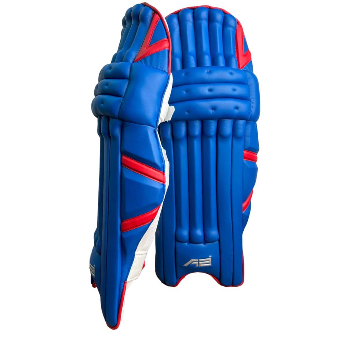 A2 Cricket Batting Pads-Blue & Red – Sportswing.in