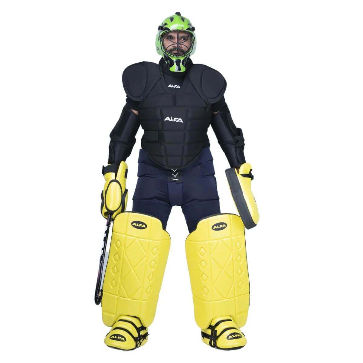 Alfa Standard Hockey Goalkeeper Kit – Sportswing.in