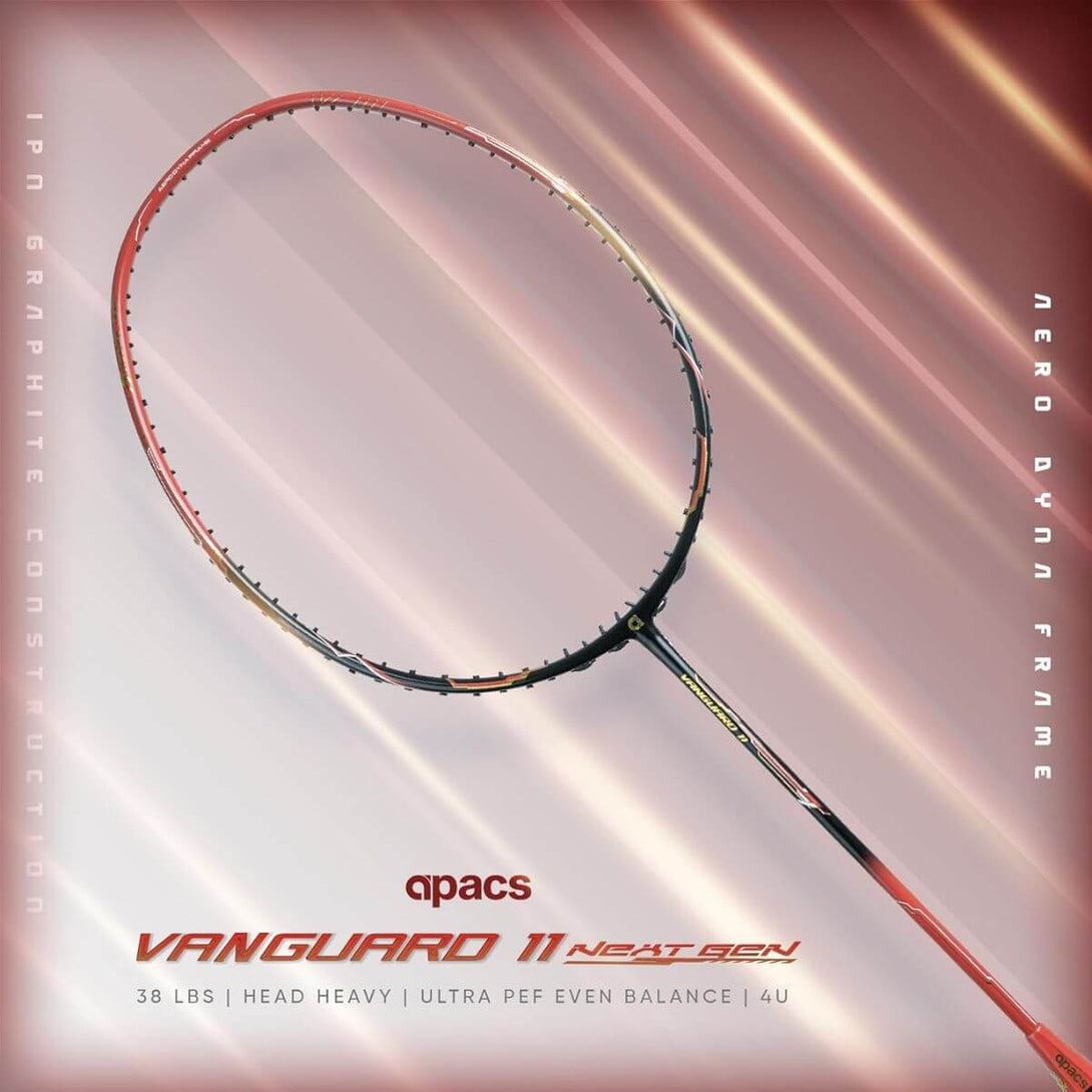 Apacs Vanguard 11 Next Gen Badminton Racquet (Unstrung) – Sportswing.in