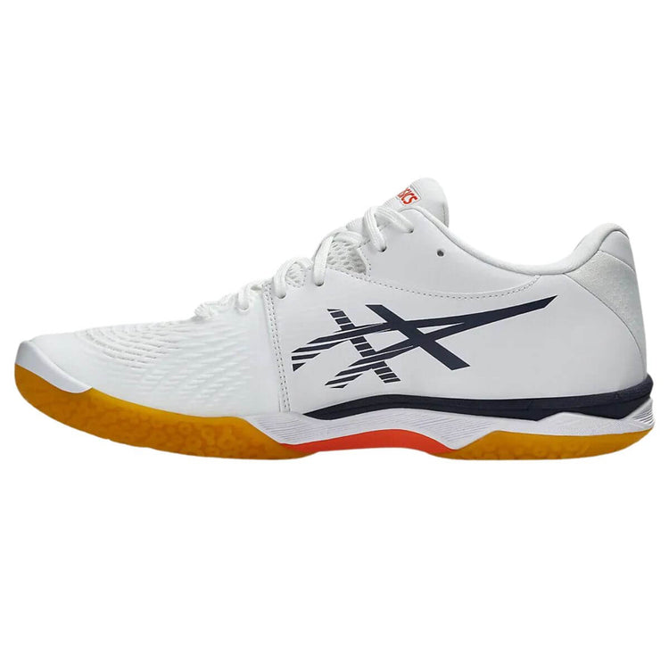 Asics Court Control FF 3 Badminton Shoes (White/Indigo Fog) – Sportswing.in