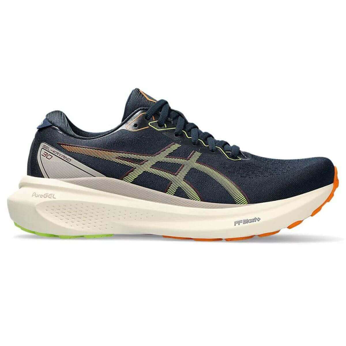 Asics GEL-Kayano 30 Running Shoes (French Blue/Neon Lime) – Sportswing.in
