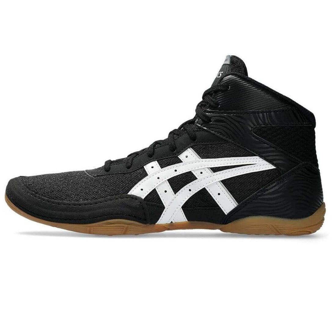 Asics Matflex 7 Wrestling Shoes (Black/White) – Sportswing.in