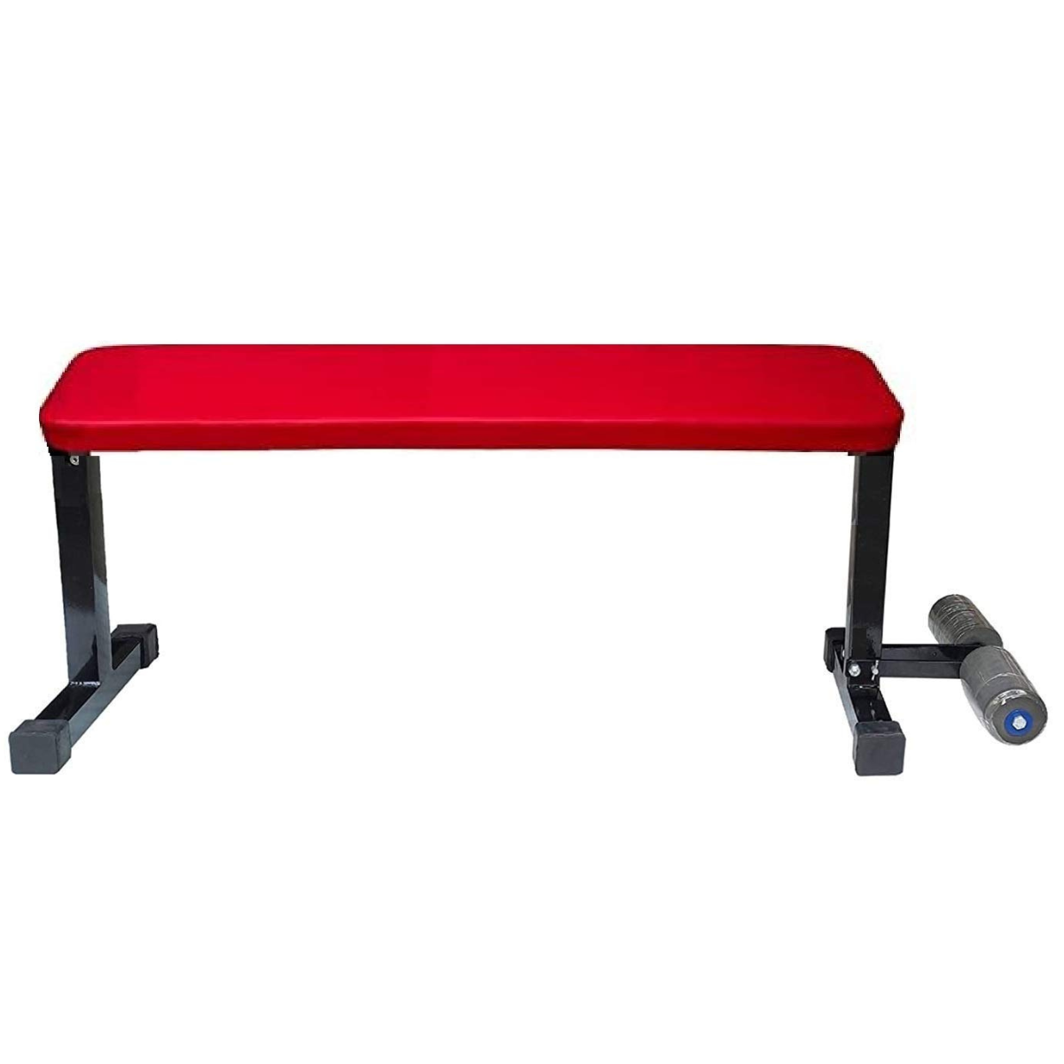 Bodyfit Flat Red Seat Leg Support Bench – Sportswing.in
