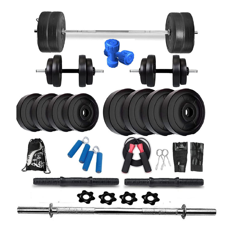 Bodyfit Home Gym Exercise Set 20 Kg – Sportswing.in