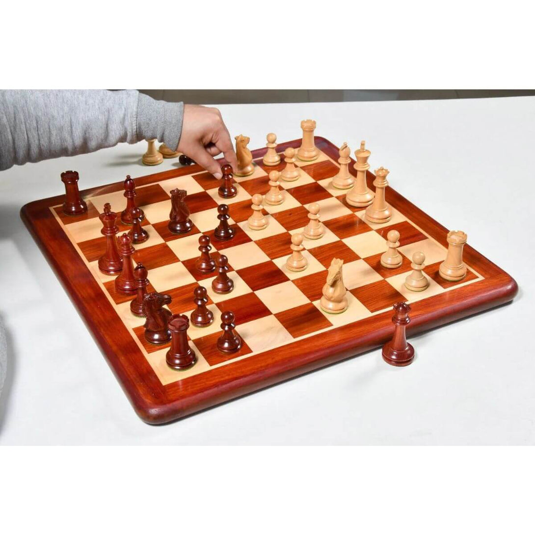 Chessbazaar GM Blitz Edition Staunton Series Chess Set In Bud Rosewood ...