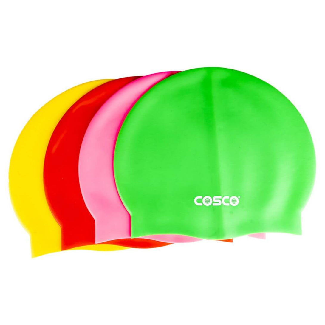 Cosco Single Color Swim Cap – Sportswing.in