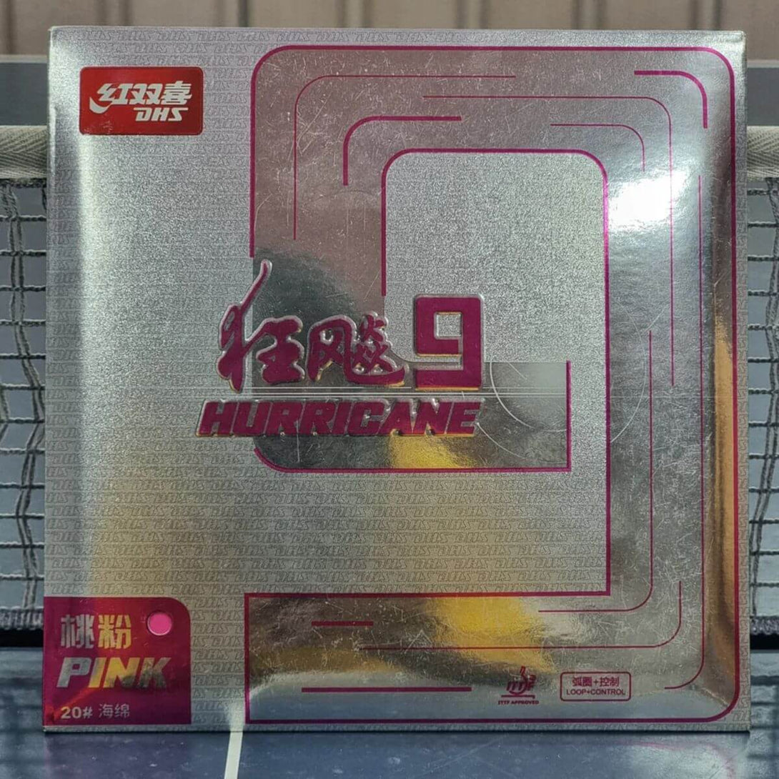 DHS Hurricane 9 Table Tennis Rubber – Sportswing.in