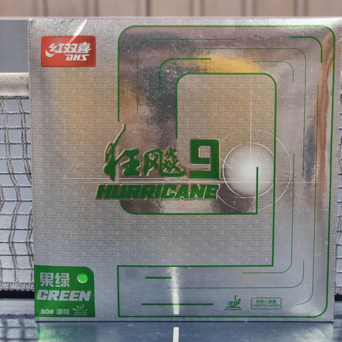 DHS Hurricane 9 Table Tennis Rubber – Sportswing.in