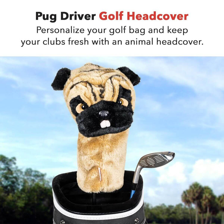 Daphne's Pug Cat Golf Wood Cover – Sportswing.in