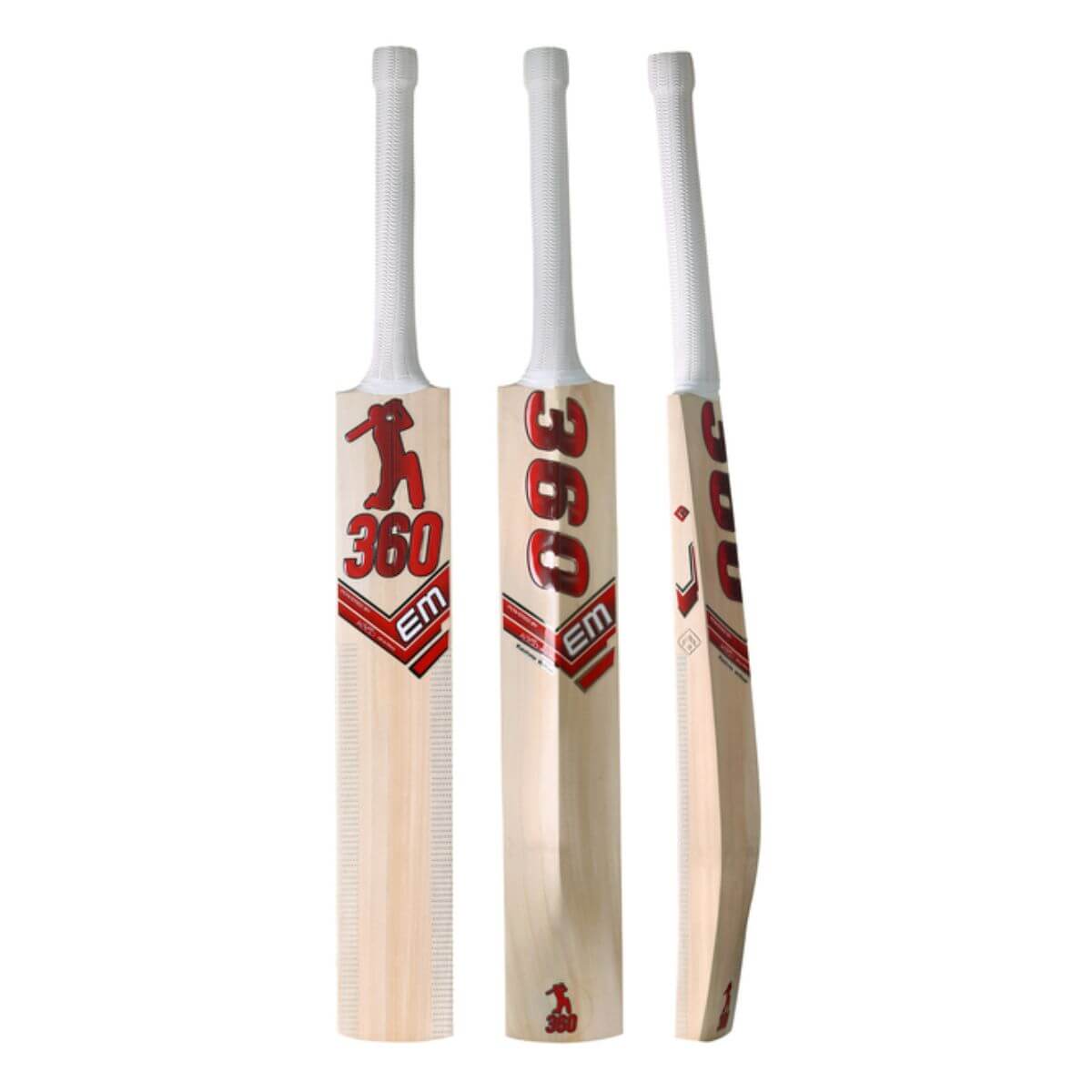 EM 360 Bold Kashmir Willow Cricket Bat – Sportswing.in