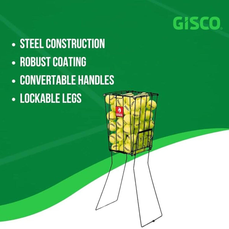 Gisco Tennis Ball Hopper-Foldable – Sportswing.in
