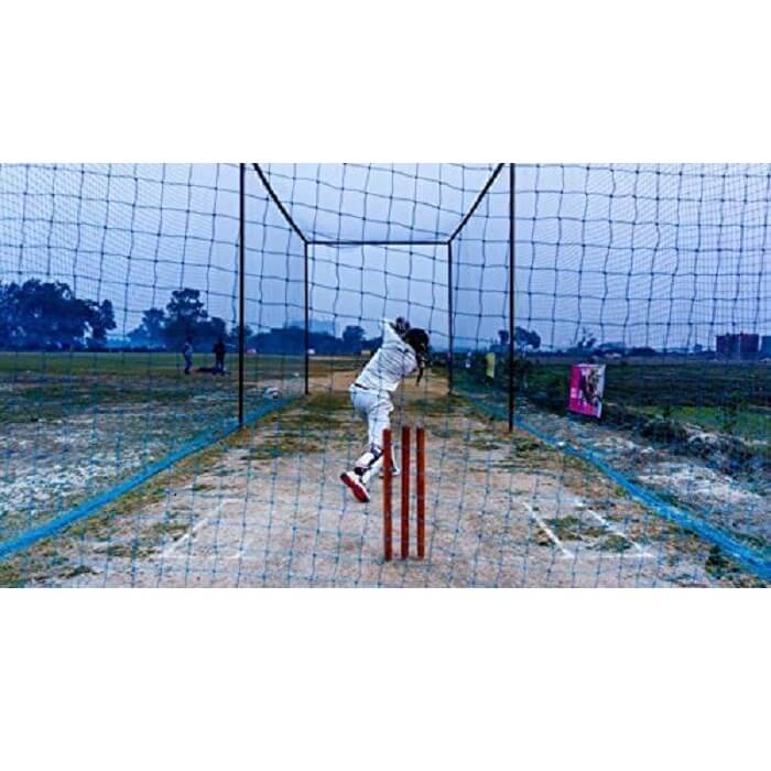 Gupta’S Box Type Cricket Net With Roof (Nylon)80’x10’ – Sportswing.in
