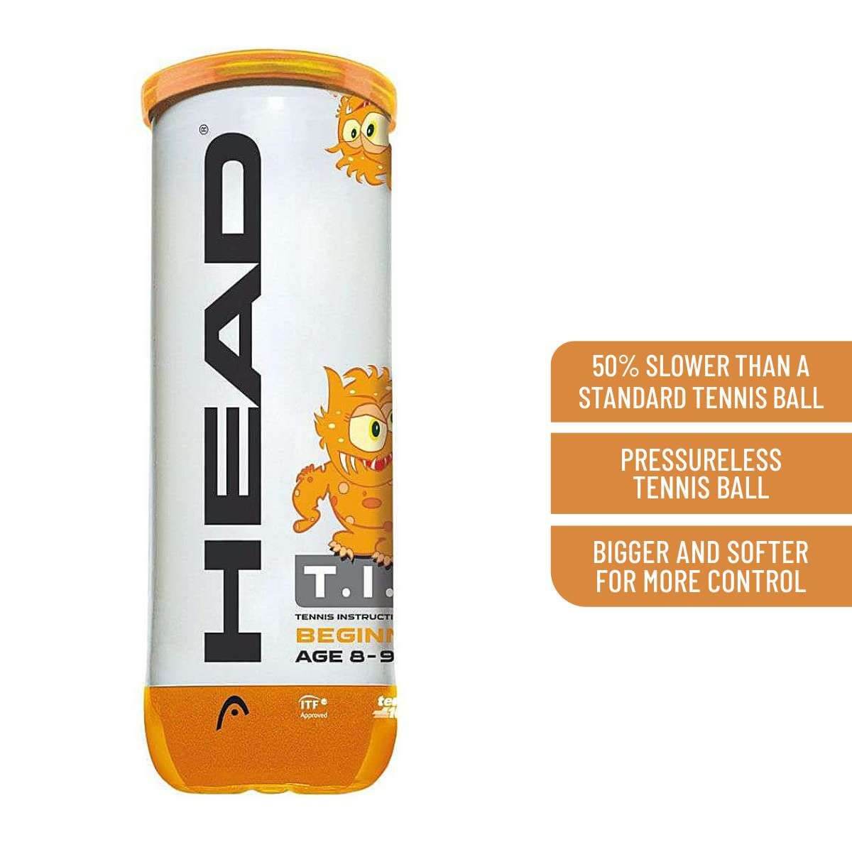 Head Tip-II Tennis Ball (24 Cans- 72 Balls) – Sportswing.in