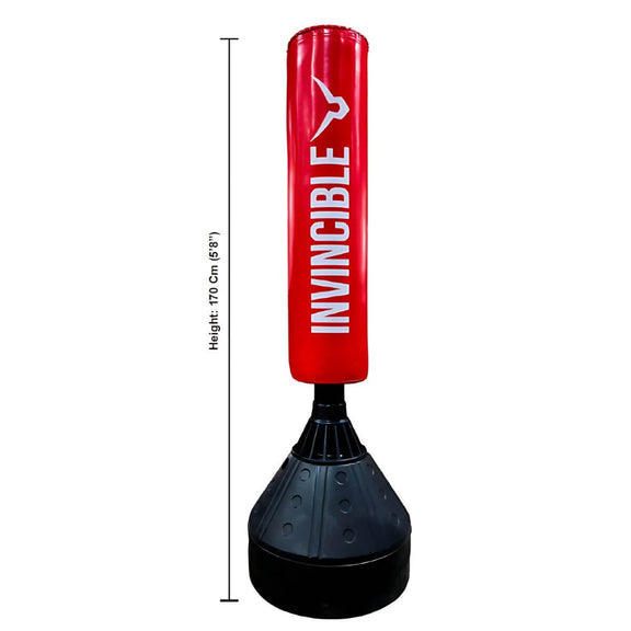 Invincible Standing Boxing Punch Bag-BB3730XXX – Sportswing.in