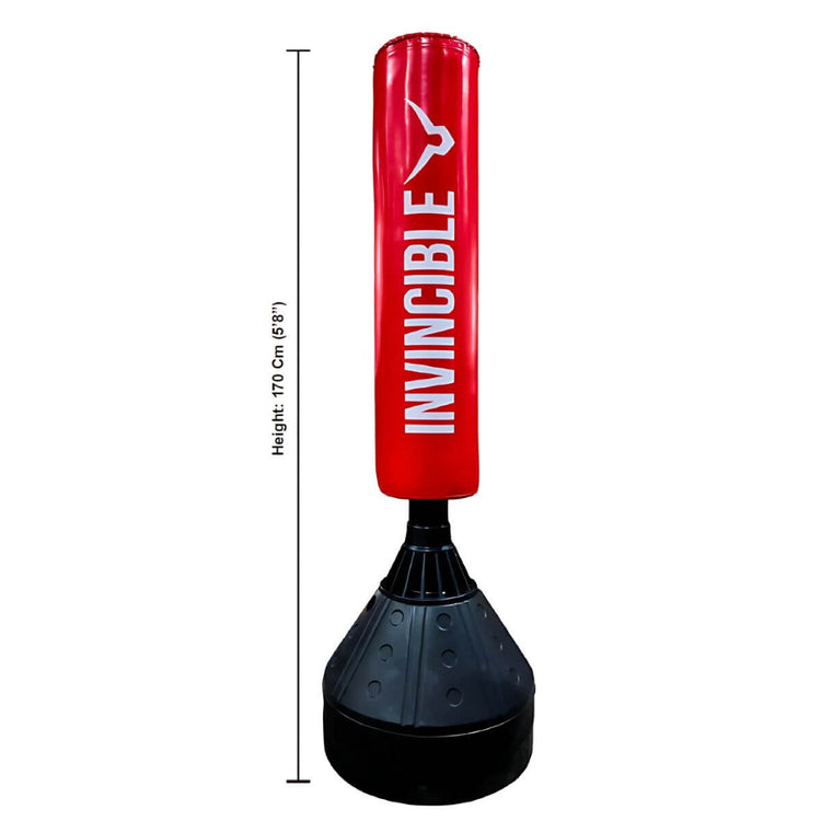 Invincible Standing Boxing Punch Bag-BB3730XXX – Sportswing.in