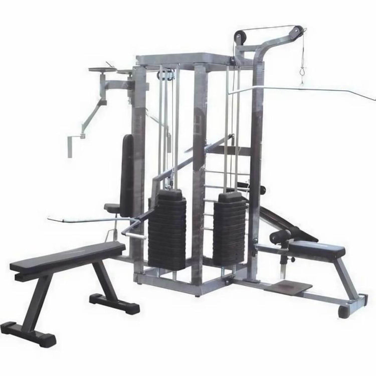 Koxtons 4 Stations Gym Machine - 320kg PVC Plate Stack – Sportswing.in