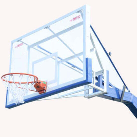 Metco Square Pipe Fixed Basketball Pole (30MM) Pair – Sportswing.co