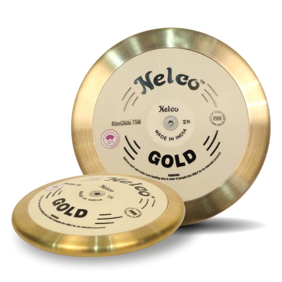 Nelco Gold Super Spin Rim Glide Discus Throw-75M – Sportswing.in