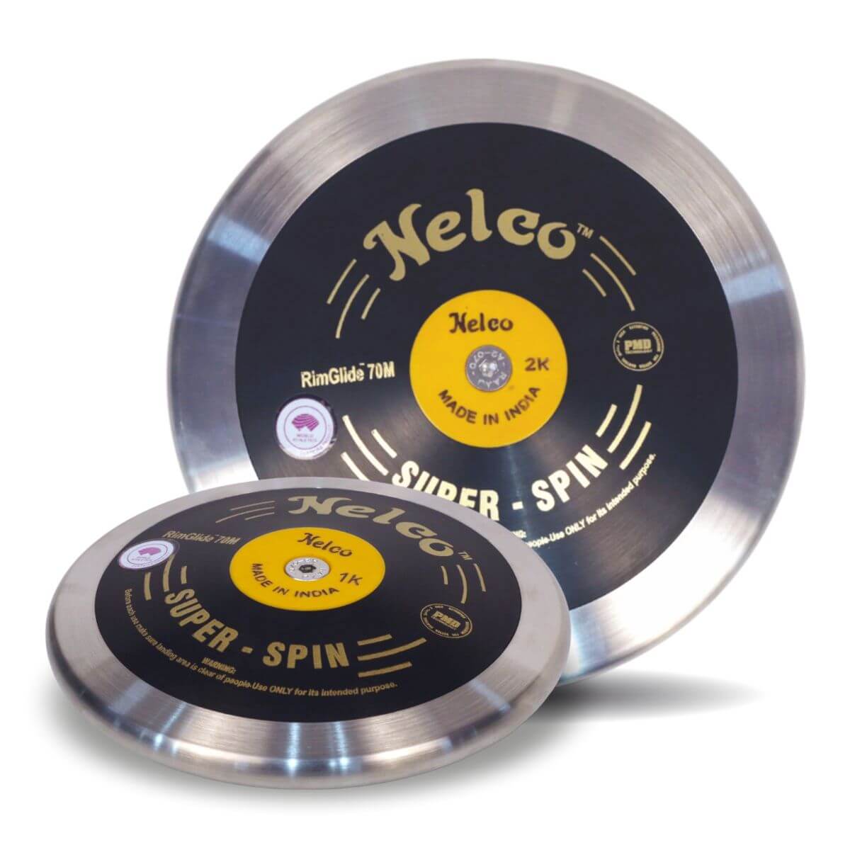 Nelco Super Spin Black Rim Glide Discus Throw-70M – Sportswing.in
