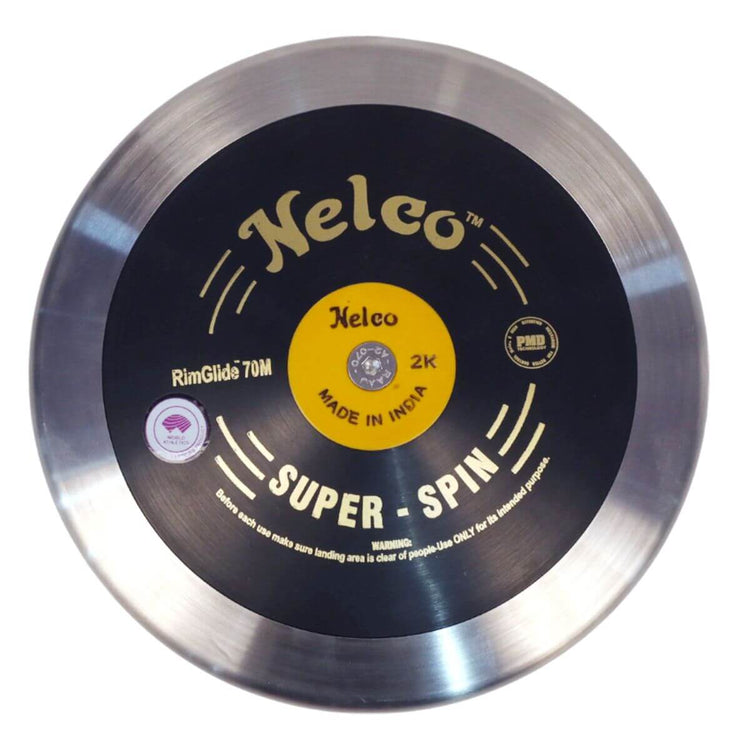 Nelco Super Spin Black Rim Glide Discus Throw-70M – Sportswing.in