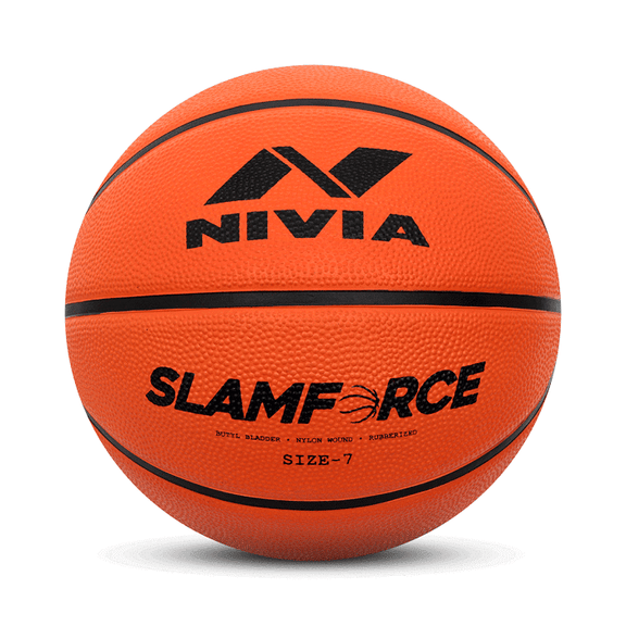 Nivia Slam Force Basketball (Size 5,6,7) – Sportswing.in