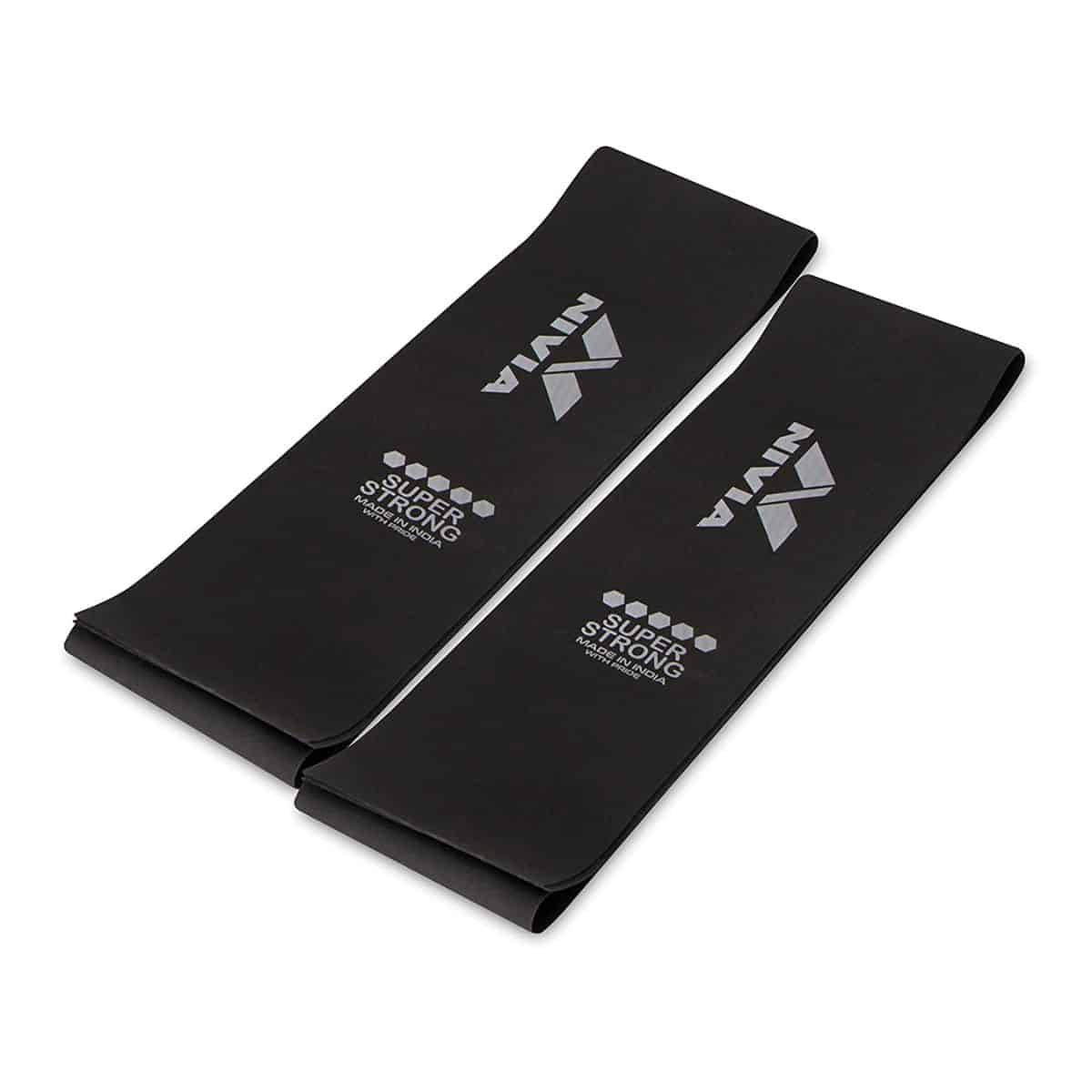 Nivia Super Strong Resistance Exercise Band-Black – Sportswing.in