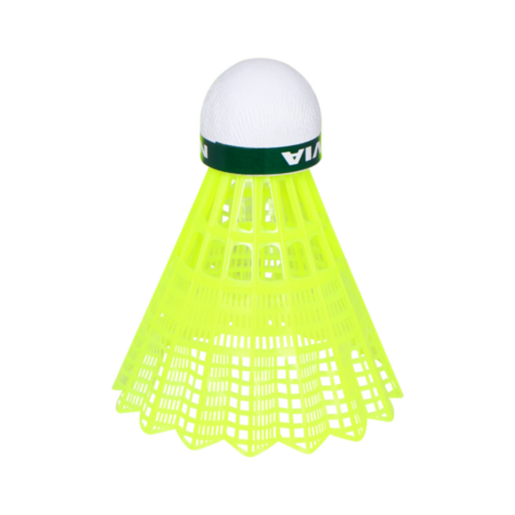 Nivia Nylon Shuttle Indoor Badminton Shuttlecock (Yellow) – Sportswing.in