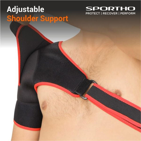 Nivia Orthopedic Shoulder Support Adjustable (RB-01) – Sportswing.co