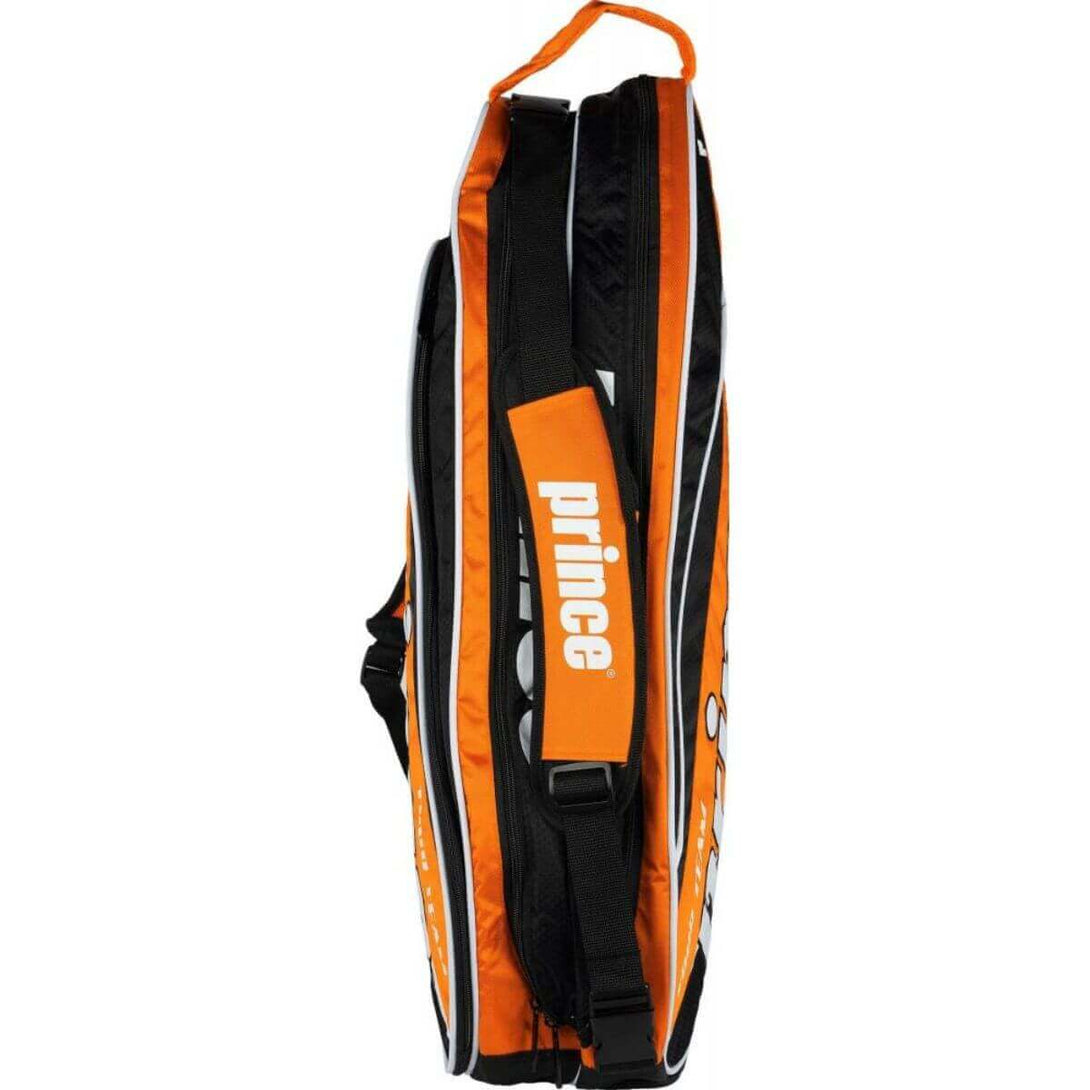 Prince Tour Team 6 Pack Tennis Kitbag (Orange/Black) – Sportswing.in