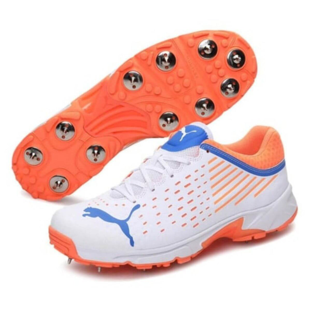 Puma Spike 22.1 Unisex Cricket Shoes (White) – Sportswing.in