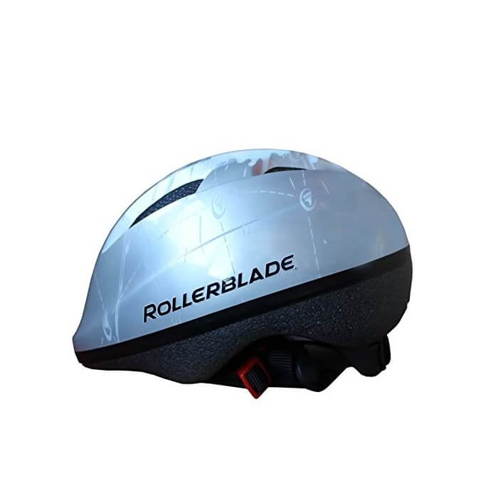 Rollerblade Zap Kid XT Skating Helmet – Silver/Black – Sportswing.in