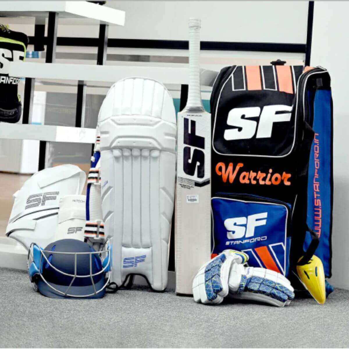SF English Willow Premium Full Cricket Kit – Sportswing.in