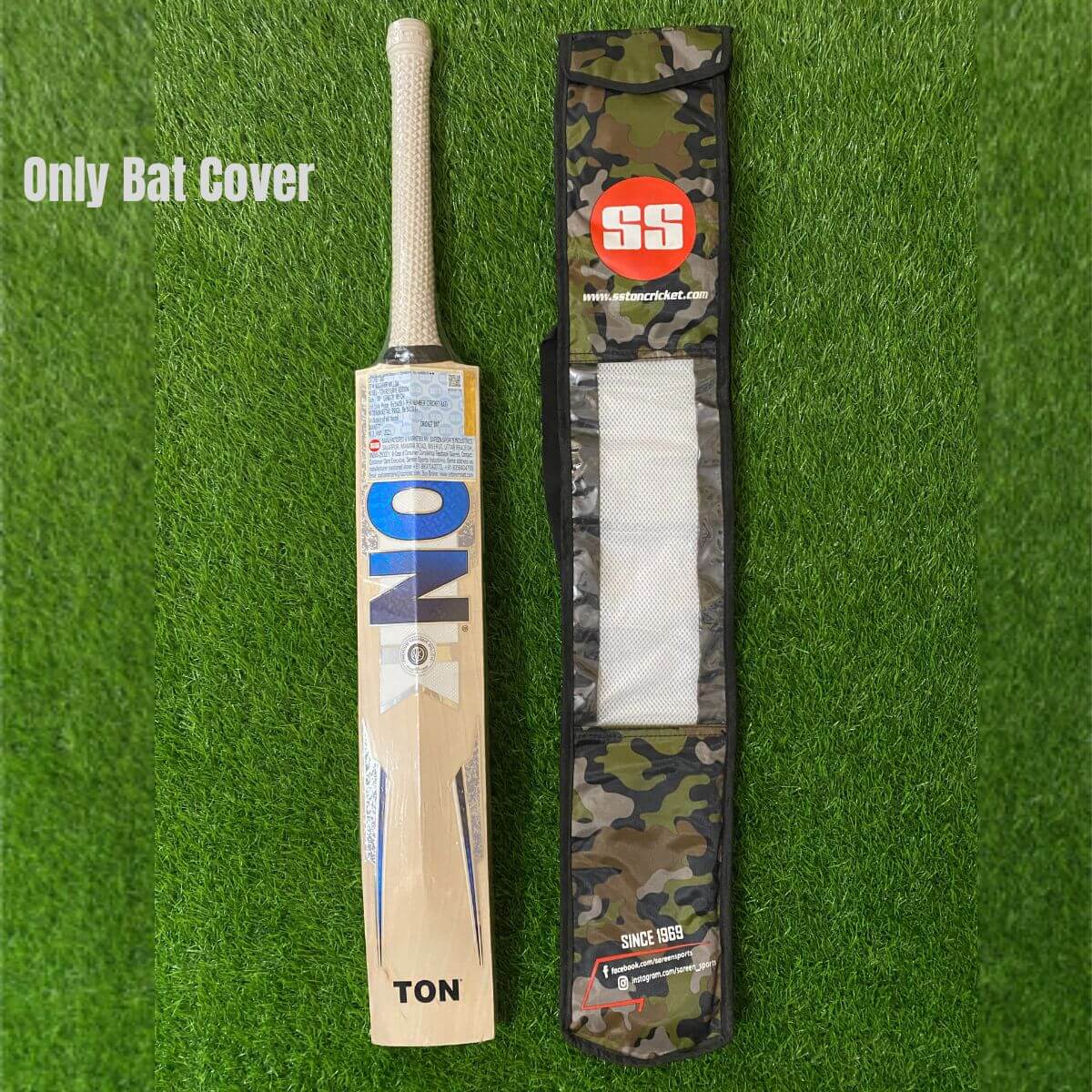 SS Camo Cricket Bat Cover With Cushion – Sportswing.in