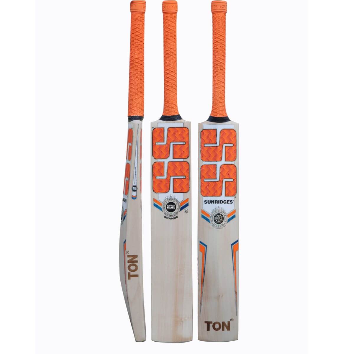 SS Orange English Willow Cricket Bat – SH – Sportswing.in