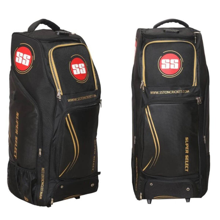 SS Super select duffle Cricket Kit Bag-Black – Sportswing.in