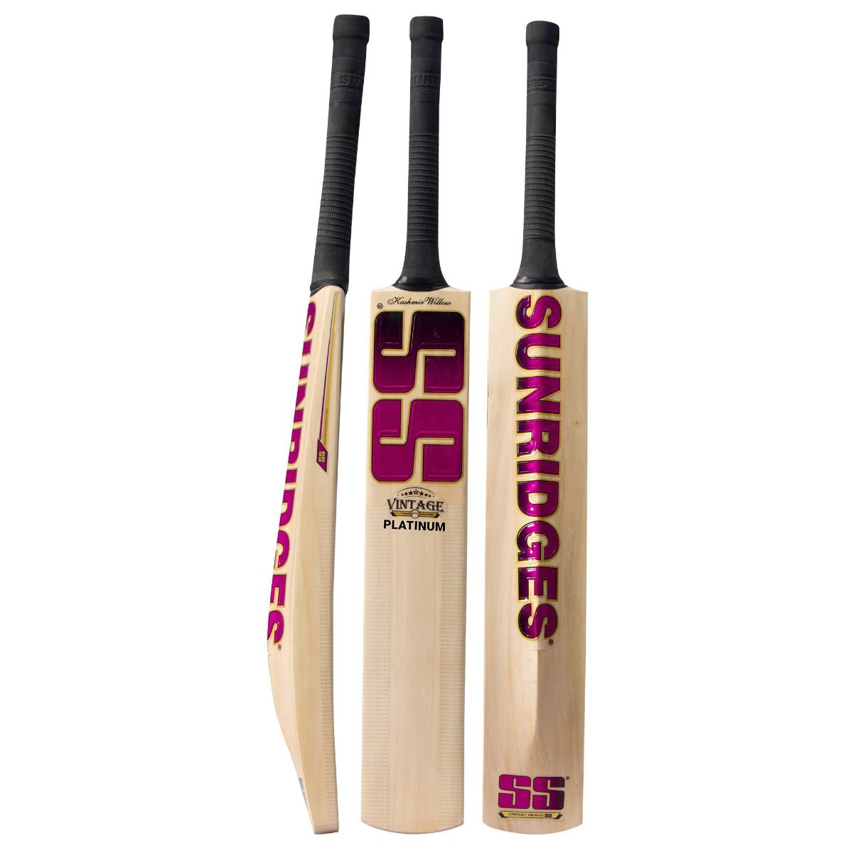 SS Vintage Platinum Kashmir Willow Cricket Bat – SH – Sportswing.in