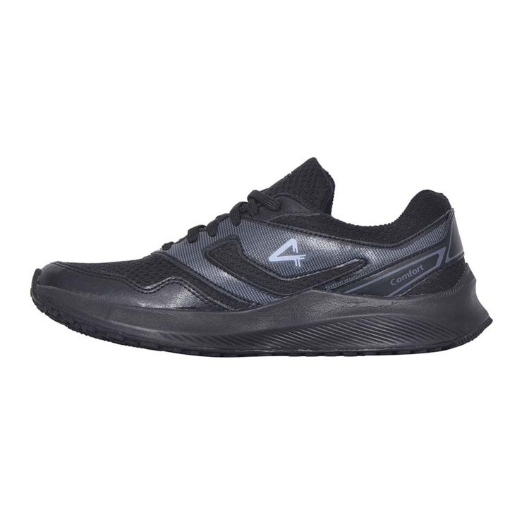 Sega Comfort Running Shoes (FULL Black) – Sportswing.in
