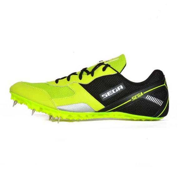 Sega Flower Running Spikes (Green) – Sportswing.in