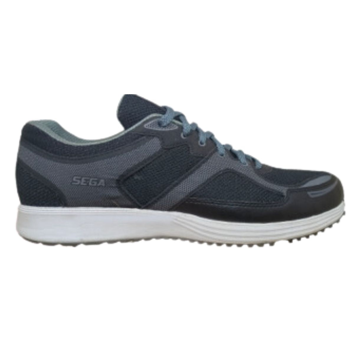 Sega Force Running Shoes (Black) – Sportswing.in