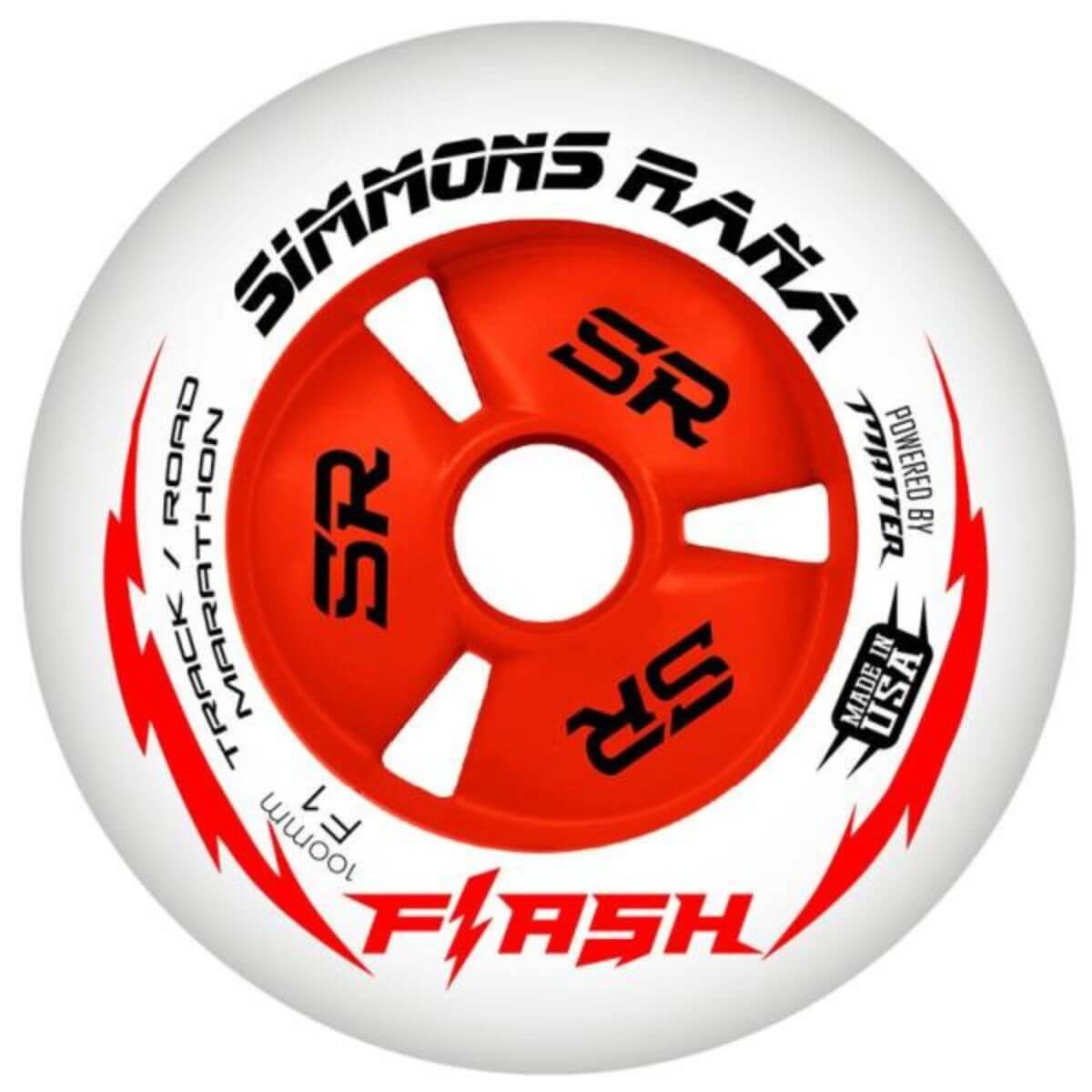 Simmons Rana Flash Skate Wheels (100mm) – Sportswing.in