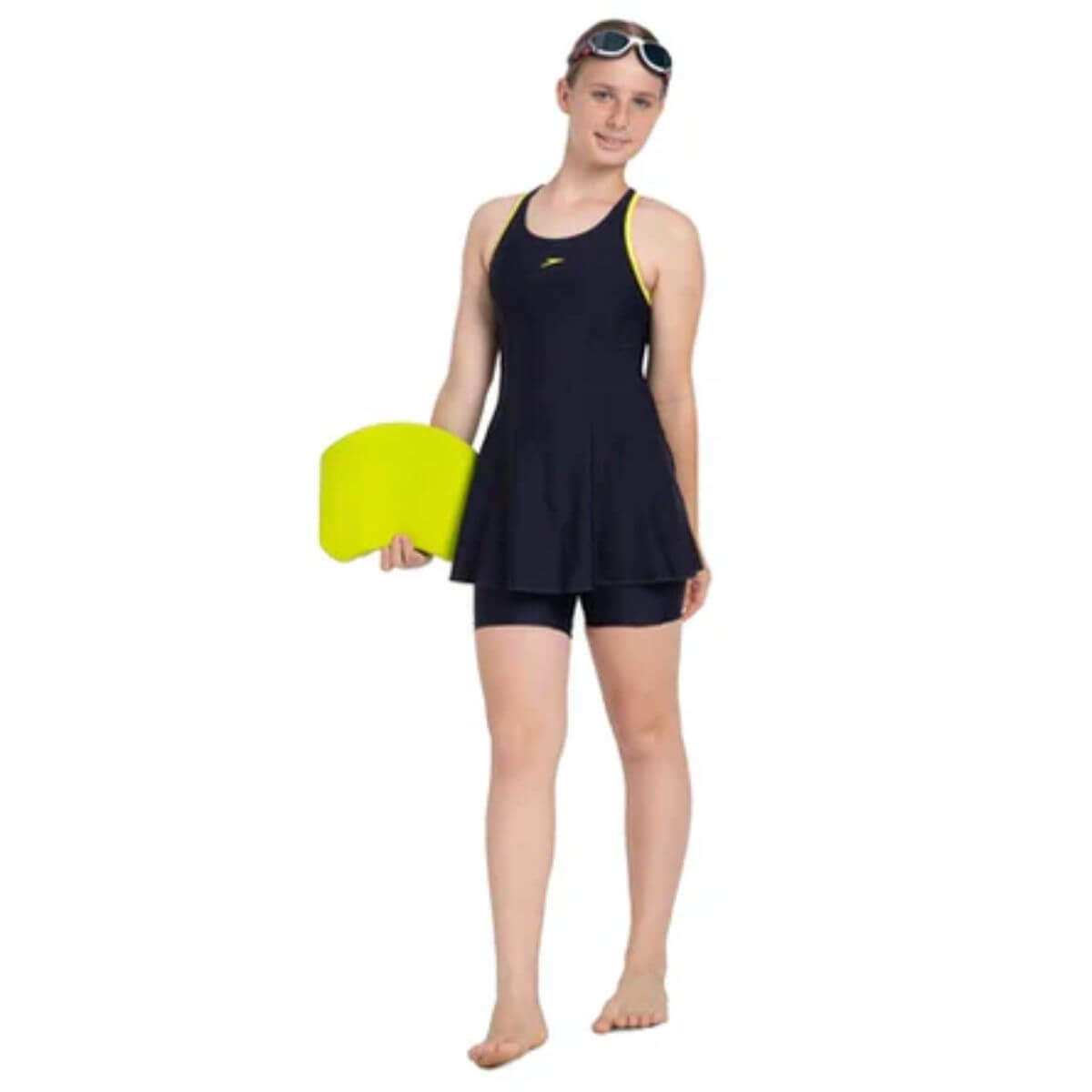 Speedo Endurance 10 Racerback Girl's Swimdress With Boyleg – Sportswing.in