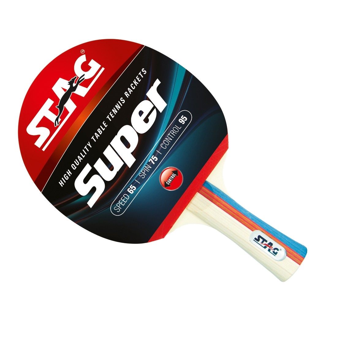 Stag Super Table Tennis Racquet (Pair) – Sportswing.in