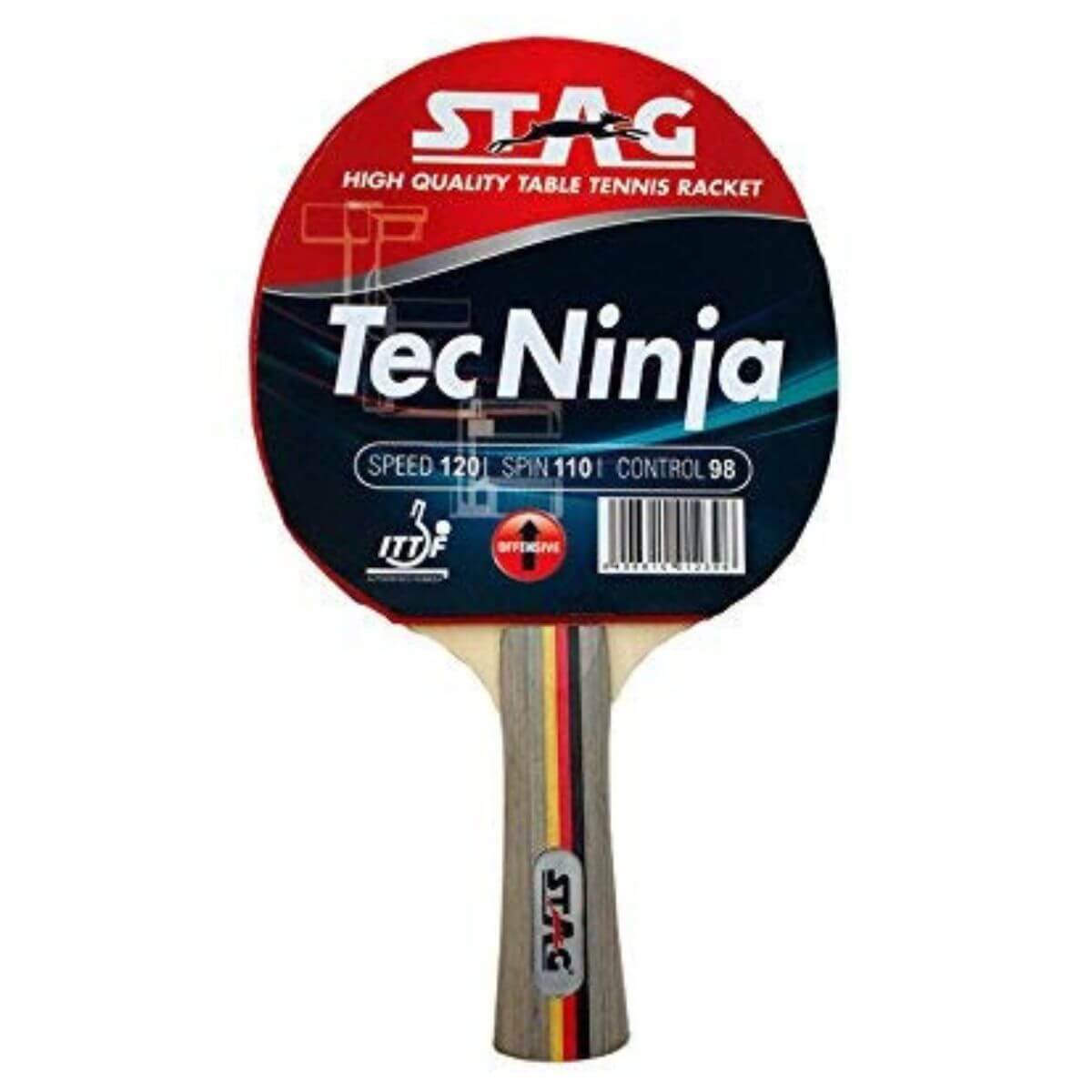 Stag Tec Ninja Table Tennis Bat – Sportswing.in