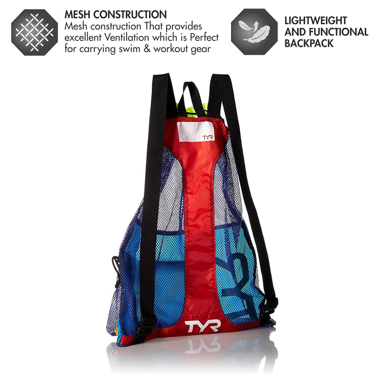 TYR Big Mesh Mummy Backpack – Sportswing.in