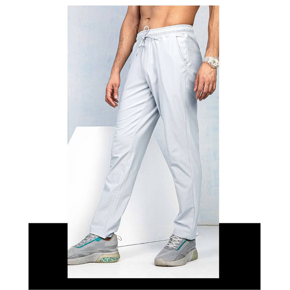 Technosport Mens Active Trackpant-OR89 (Lunar Grey) – Sportswing.co