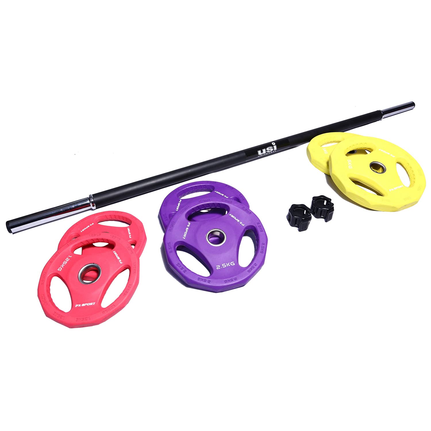 USI Cardio Pump/Rep Weightlifting Set – Sportswing.in