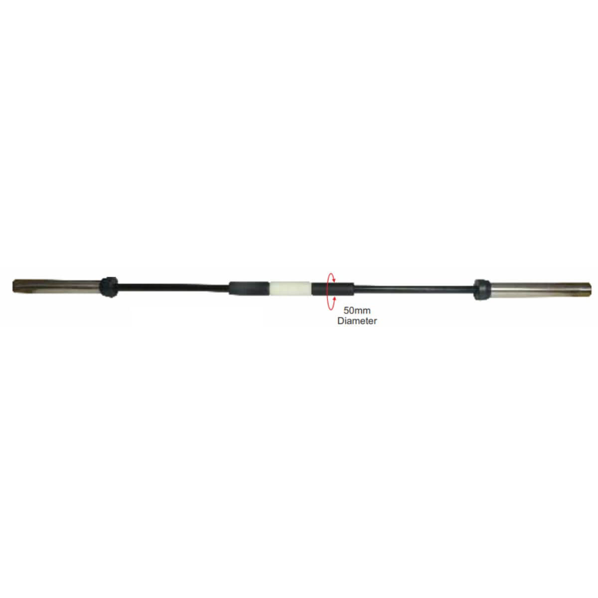 USI Olympic Sliding Grip Barbell-OBSG – Sportswing.in