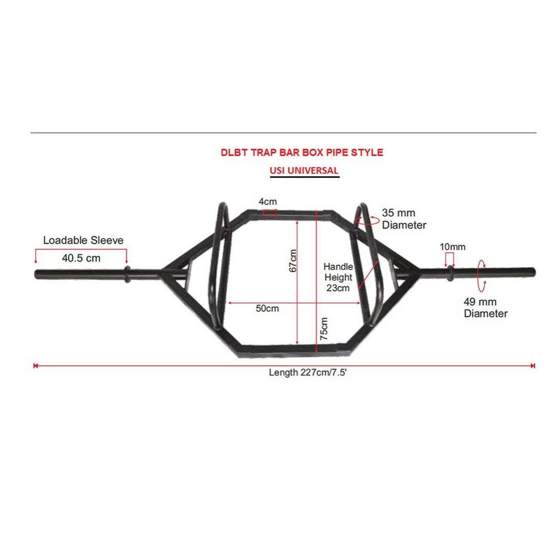 USI Trap Bar Box Pipe Style – Sportswing.in